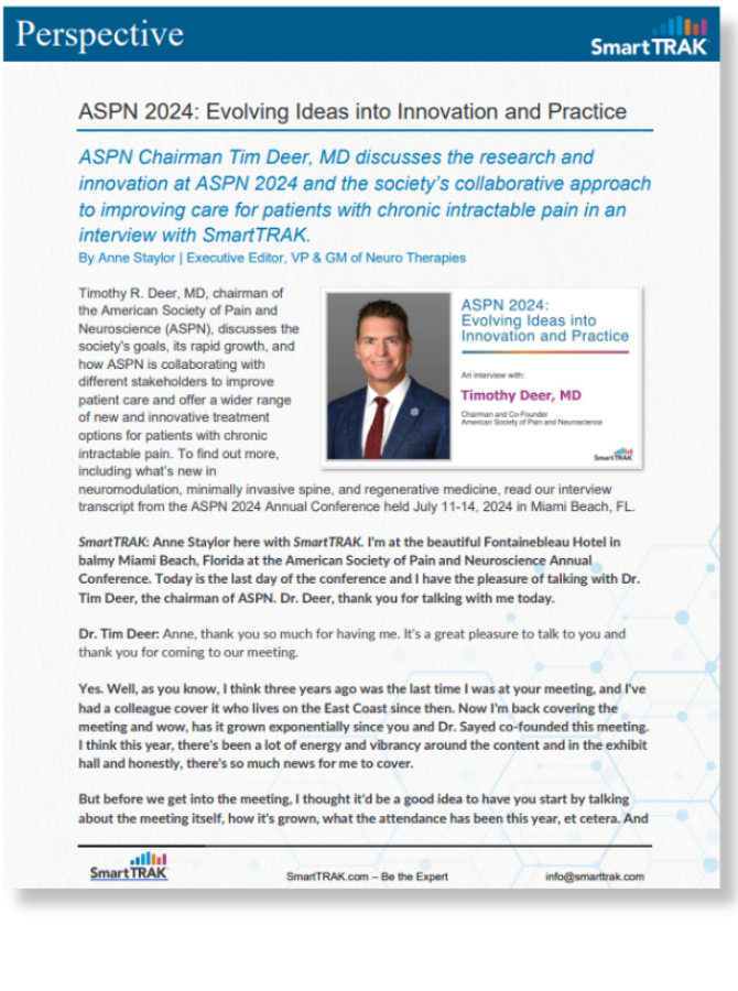 ASPN 2024: Evolving Ideas into Innovation and Practice